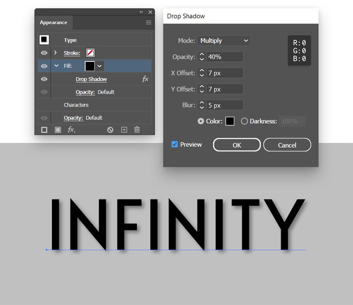 How to Create a Repetitive Text Effect Illusion in Illustrator | Envato ...