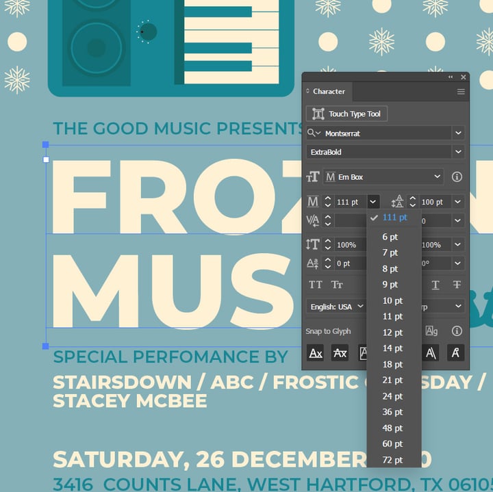 A Beginner's Guide to the Character Panel in Illustrator - iDevie