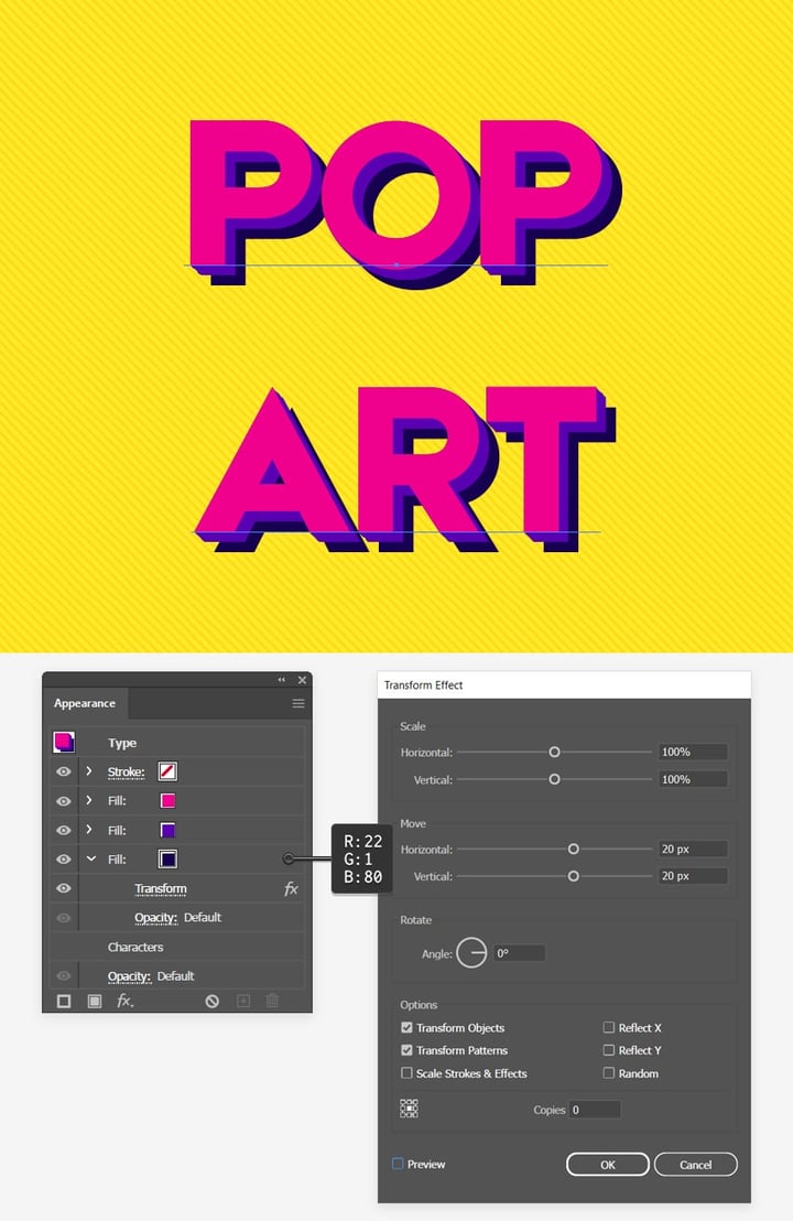 How to Make Pop Art Text Effects in Illustrator | Envato Tuts+