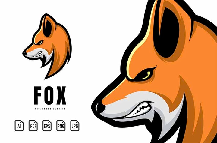 35 Cool Fox Logo Designs | Envato Tuts+