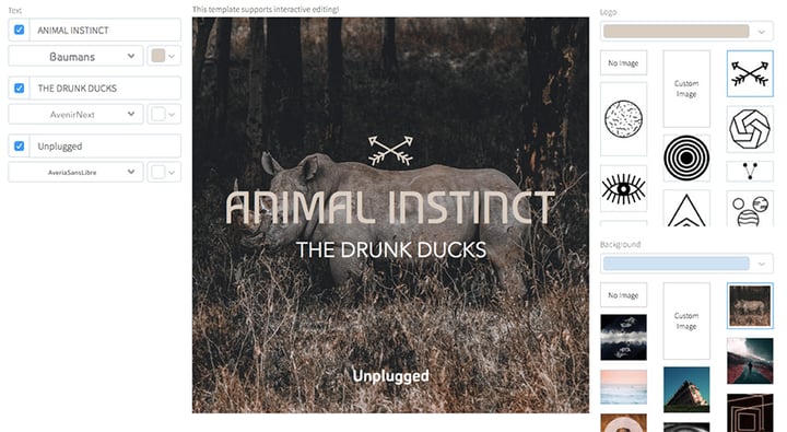 27 Album Cover Art Templates Using an Album Cover Maker | Envato Tuts+