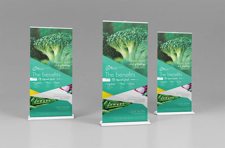 22 Creative Roll-Up Banner Designs (Templates to Download Now) | Envato ...