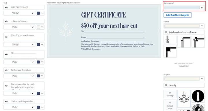 How to Make a Gift Certificate (Using an Online Gift Certificate Maker ...