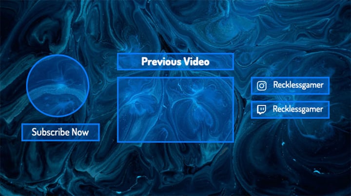 Las 45 mejores plantillas de pantallas finales para YouTube creadas ...