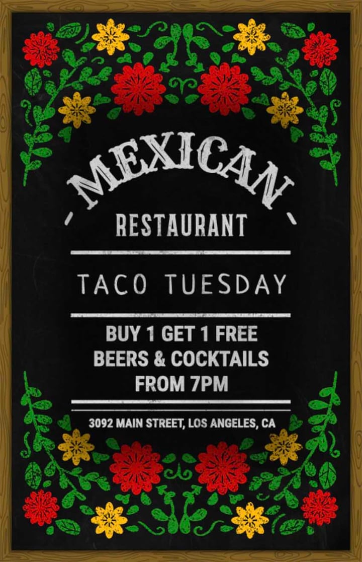 43 Best Restaurant Flyer Templates (Food Flyer Designs to Download ...