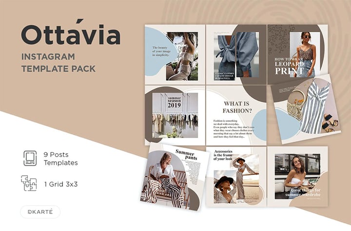 44 Best Instagram Layout Ideas (using Instagram Grid Templates ...