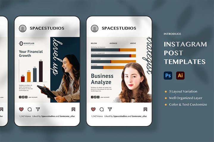 44 Best Instagram Layout Ideas (using Instagram Grid Templates ...