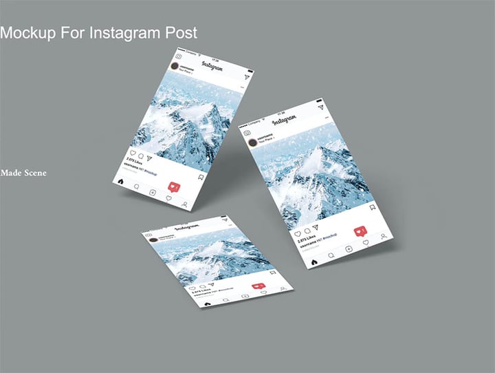 38 Best Instagram Mockups (PSDs and using an Instagram Mockup Generator ...