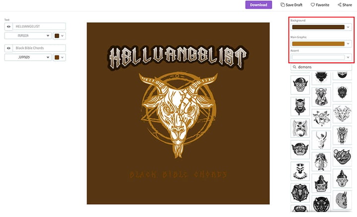 20+ Best Heavy Metal Logo Designs (Using a Death Metal Logo Generator ...