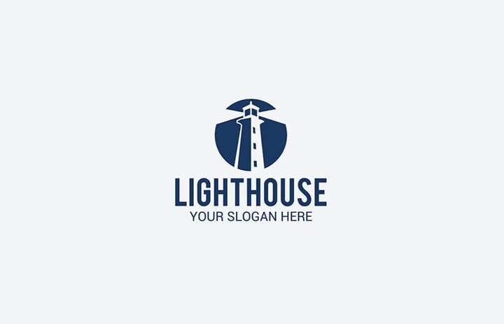 44 Best Lighthouse Logo Designs (Examples to Download!) | Envato Tuts+