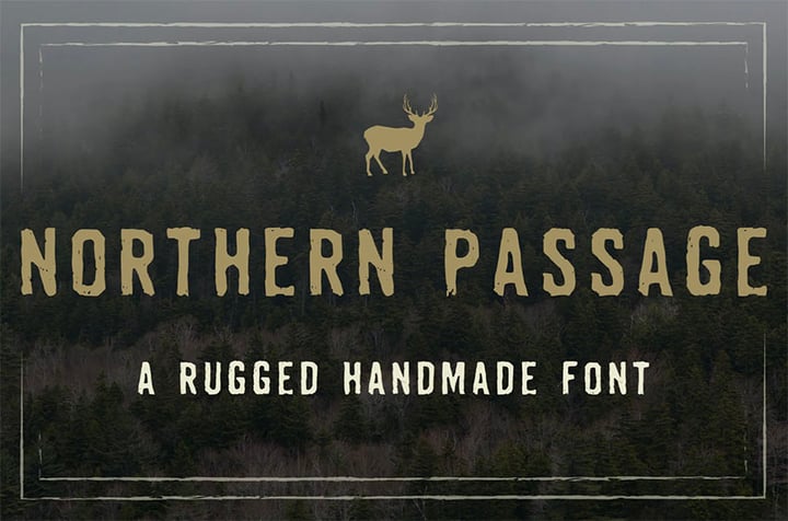 44 Best Outdoor Fonts (Rustic, Vintage and Modern Fonts to Download ...