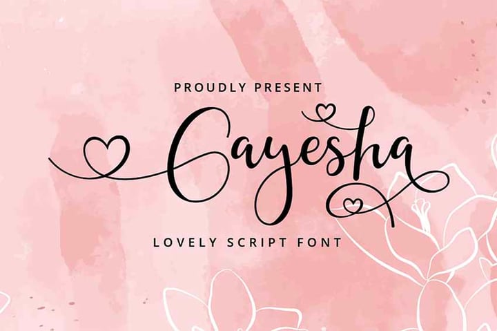 39 Fancy Swirly Fonts (For Cricut and More)