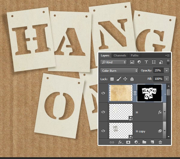 How to Create a Stencil Banner Text Effect in Adobe Photoshop | Envato ...