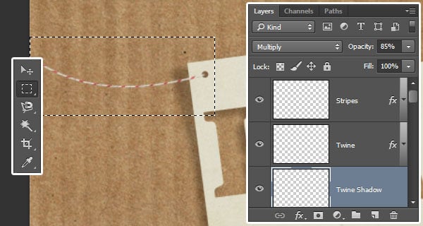 How to Create a Stencil Banner Text Effect in Adobe Photoshop | Envato ...