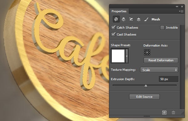 Create a 3D Cafe Sign Using Adobe Photoshop and Filter Forge | Envato Tuts+