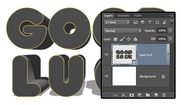 How to Create a Shiny 3D Text Effect in Adobe Photoshop | Envato Tuts+