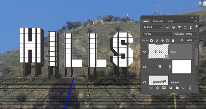 How to Create a Hollywood Sign Text Effect in Adobe Photoshop