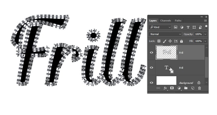 How to Create an Inflated 3D Frilly Text Effect in Adobe Photoshop ...