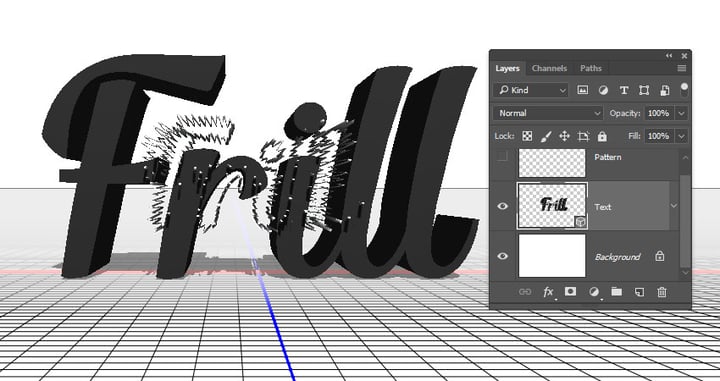 How to Create an Inflated 3D Frilly Text Effect in Adobe Photoshop ...