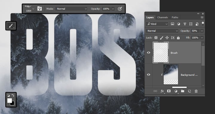 How to Create a Quick Mirrored Landscape Text Effect in Adobe Photoshop ...