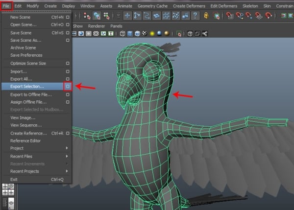 Modelling & Rigging a Cartoon Parrot in Maya: Part 3 | Envato Tuts+