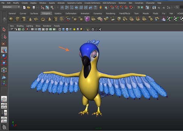 Modelling & Rigging a Cartoon Parrot in Maya: Part 10 | Envato Tuts+
