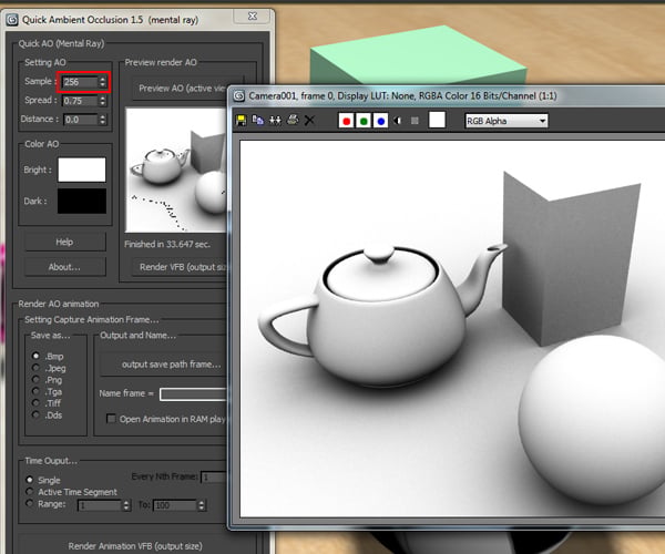 Three Ways to Generate Ambient Occlusion in 3ds Max | Envato Tuts+