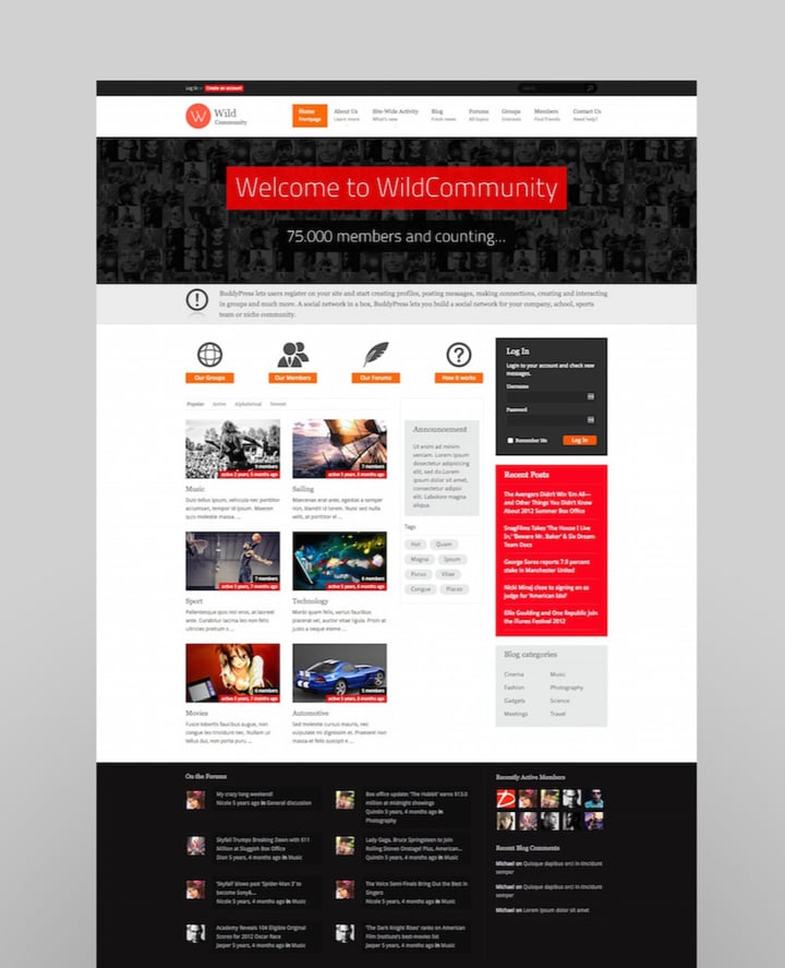 The Top 8 Corporate Intranet & Extranet WordPress Themes | Envato Tuts+