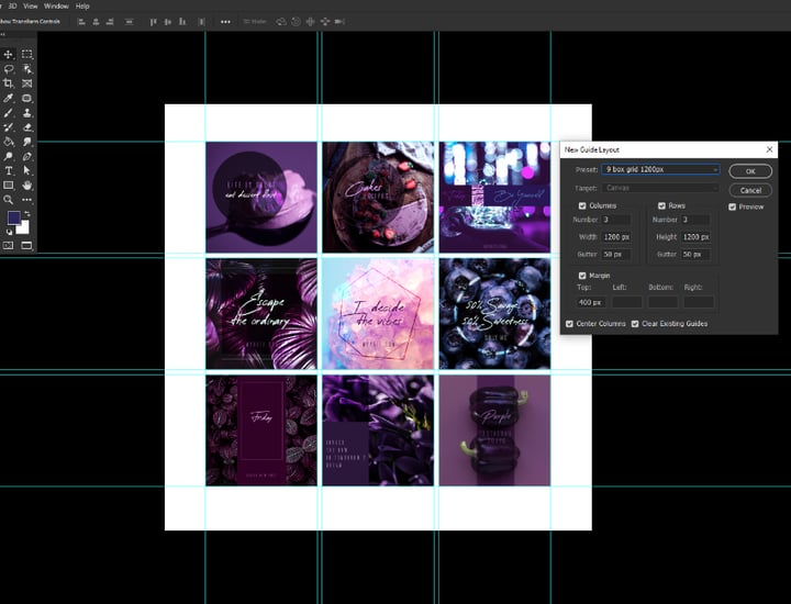 How to Create a Photoshop Grid Template | Envato Tuts+