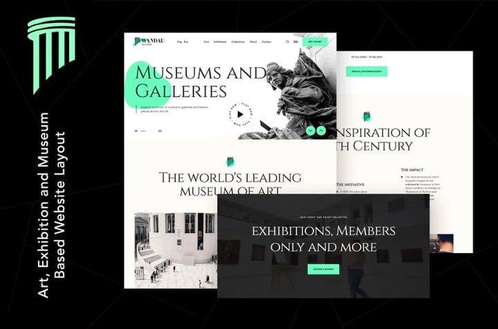 Best Art Gallery, Museum and Exhibition HTML Templates for 2025 ...
