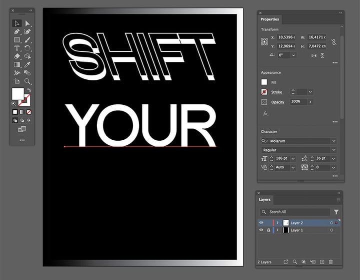 How to skew text in Illustrator | Envato Tuts+