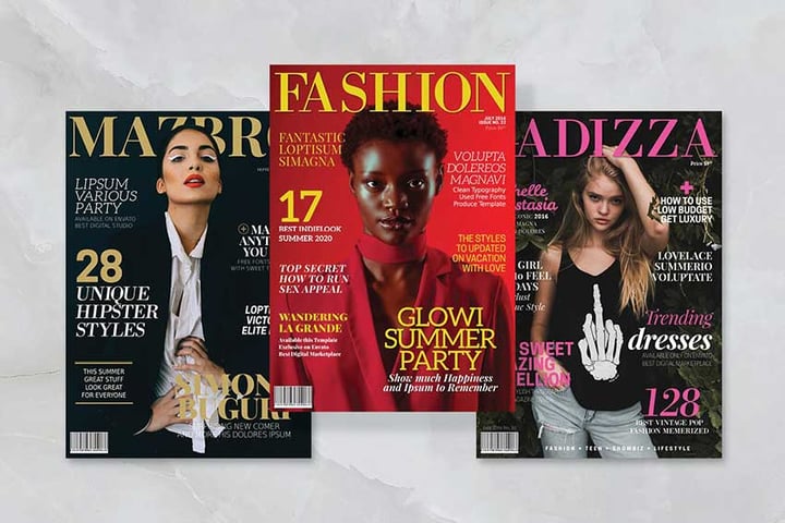 Wie man das beste Design eines Magazin-Covers erstellt (und die ...