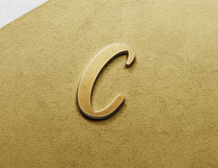 C in Different Fonts, Styles and Text Effects