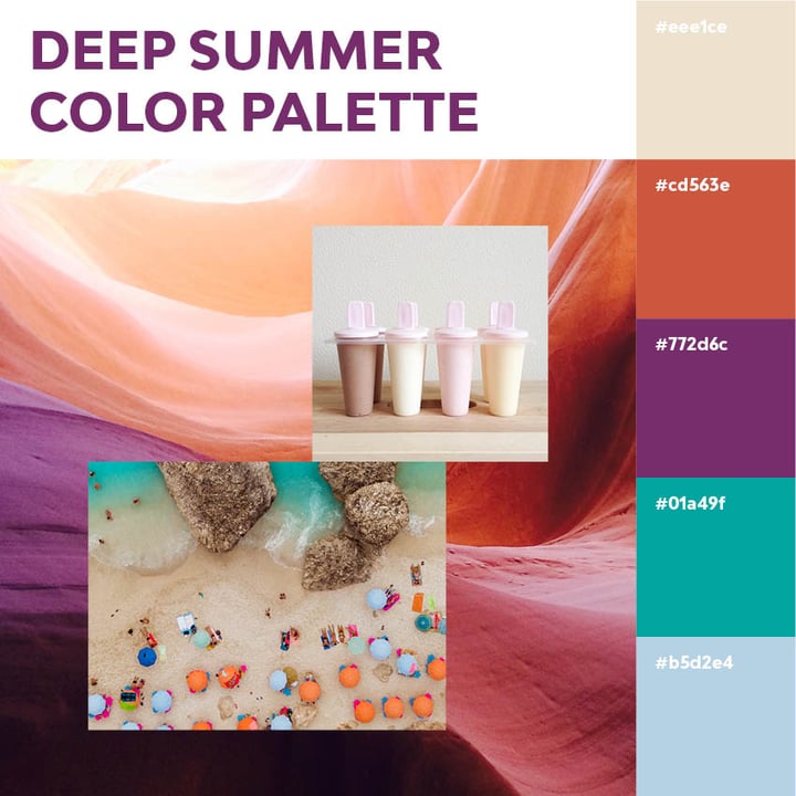 Summer Color Palette Inspiration: Trending Palettes and More | Envato Tuts+