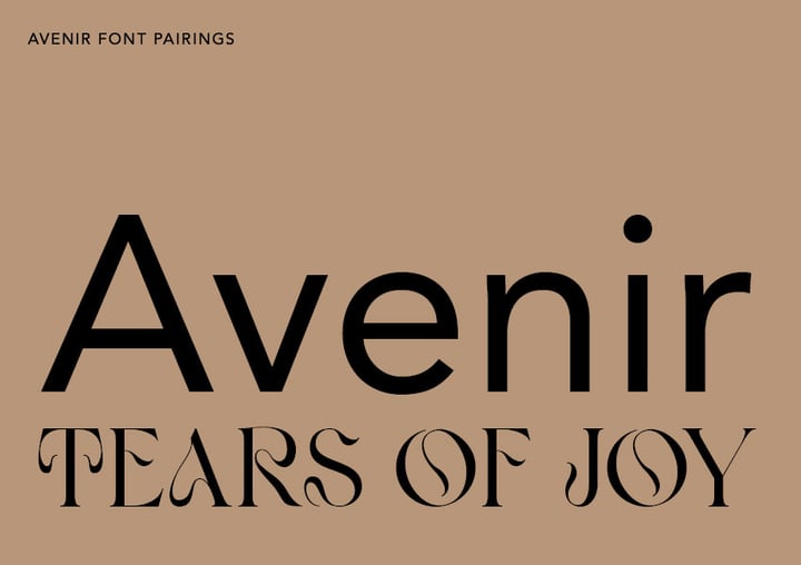 13 Best Fonts to Pair with Avenir | Envato Tuts+