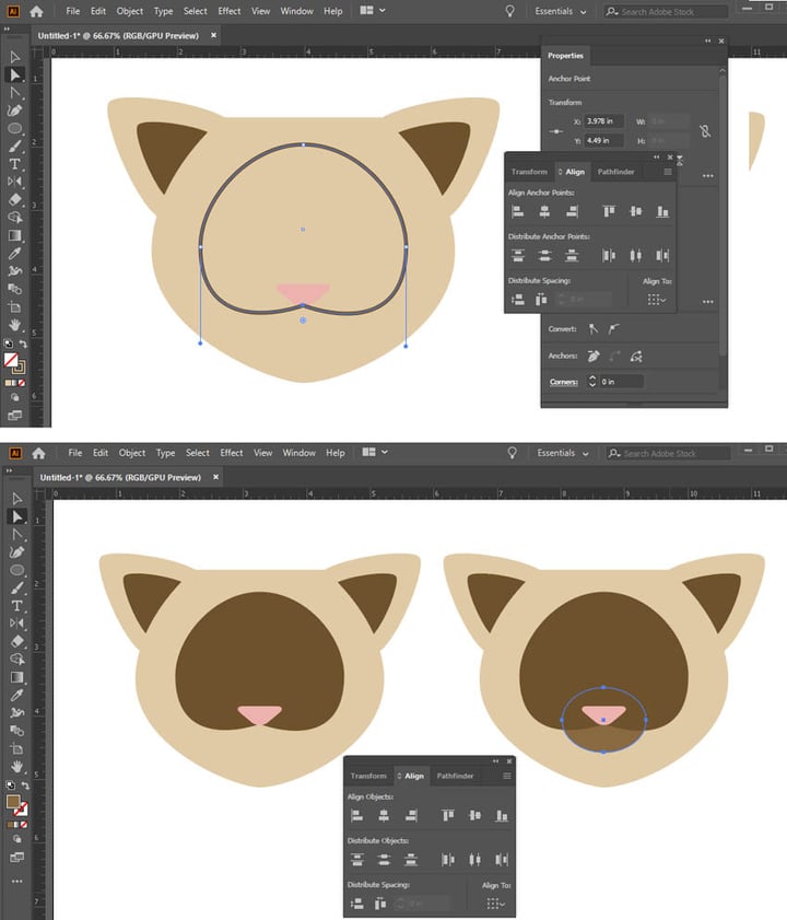 How to Create a Set of Flat Animal Icons in Adobe Illustrator: Video ...