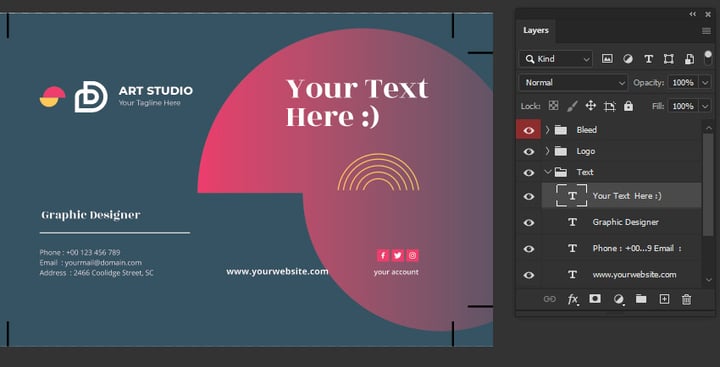 15+ Best Free Photoshop PSD Business Card Templates for 2025 (Download ...