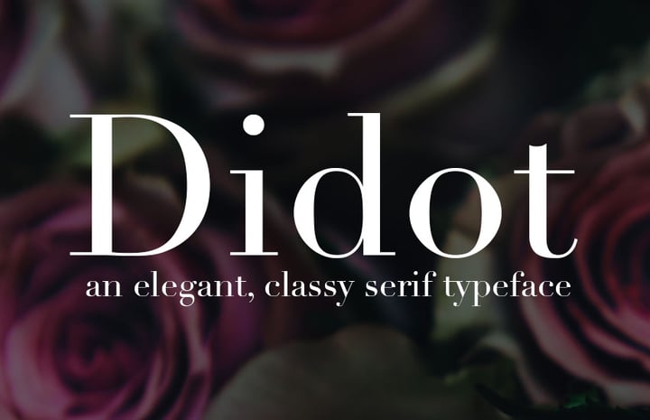 15 Fonts Similar to Didot and Best Didot Font Pairings | Envato Tuts+