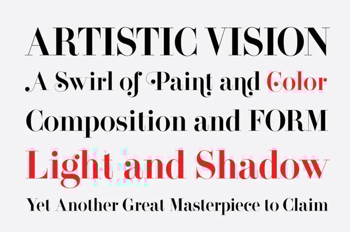 Los Distintos Tipos de Tipografías con Serifas con Ejemplos | Envato Tuts+