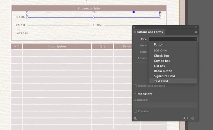 Creating Fillable PDF Forms With InDesign and Adobe Acrobat | Envato Tuts+