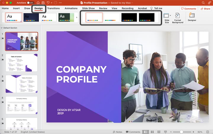 How to Quickly Change Theme Colors in PowerPoint | Envato Tuts+