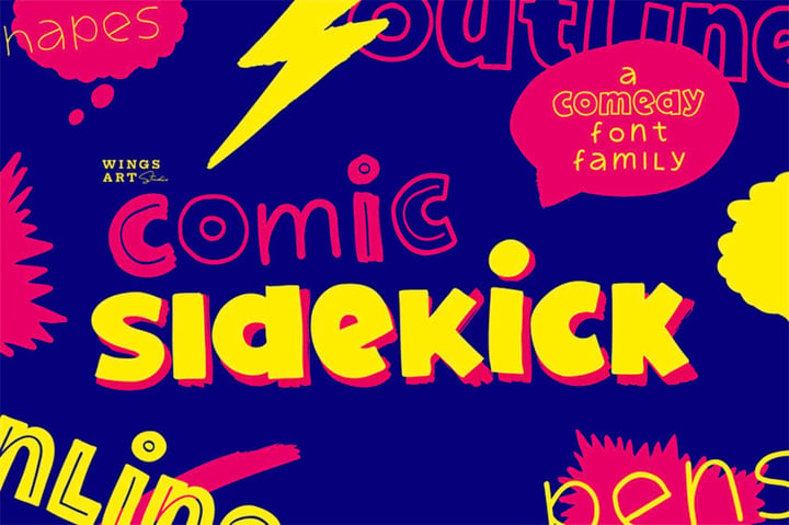 45 Best Comic Fonts & Cartoon Fonts (for Comic Books and More ...
