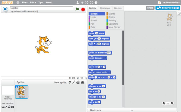 Creating Backdrops and Sprites in Scratch | Envato Tuts+