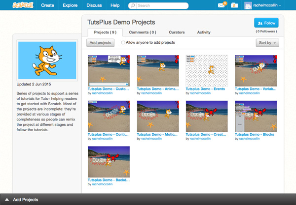 Sharing Your Work in Scratch | Envato Tuts+