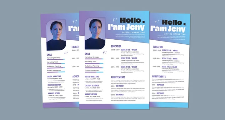 20+ First Job Resume Templates to Start Your Career in 2025 | Envato Tuts+