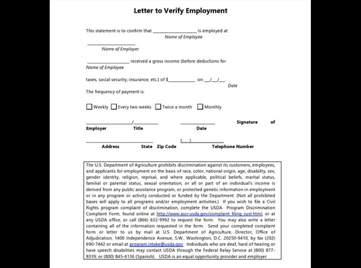 20 Best Free Employment Verification Word Letter Templates for 2025 ...