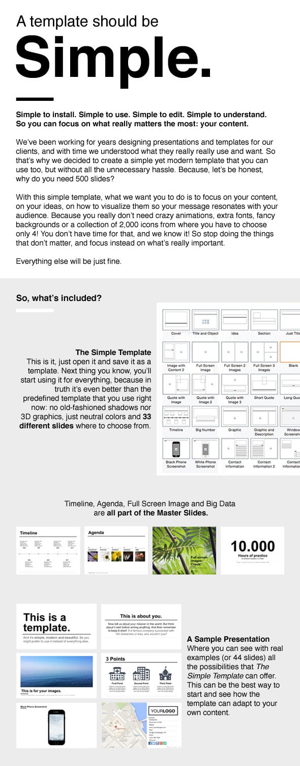 20 Template PPT: Untuk Presentasi PowerPoint yang Sederhana, Modern ...