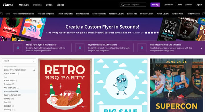 27 Best Flyer Design Ideas Using a Flyer Maker (With Photo) | Envato Tuts+