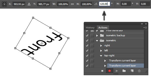Create an Isometric Action and Apply It to an Icon in Adobe Photoshop ...