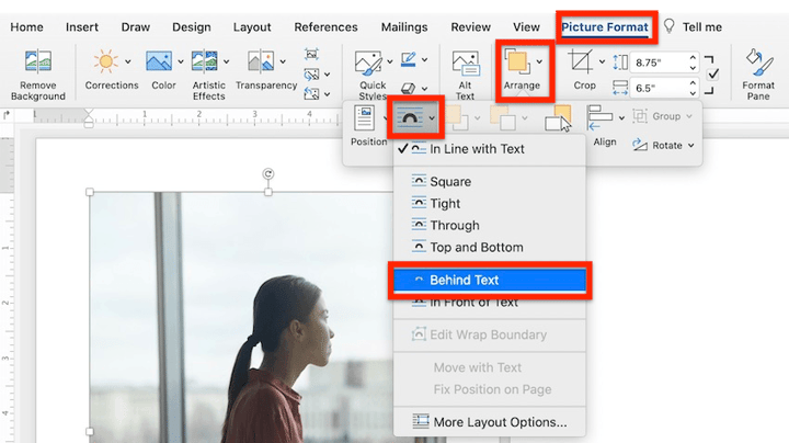 How to Quickly Add & Edit Great Background Images in Microsoft Word ...
